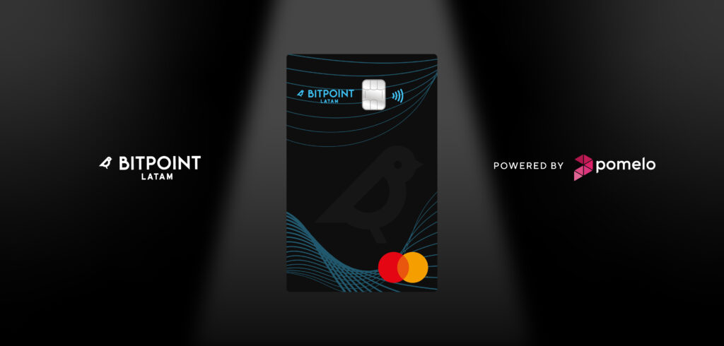 Llega la BITPOINT Card powered by Pomelo para activos digitales en Colombia