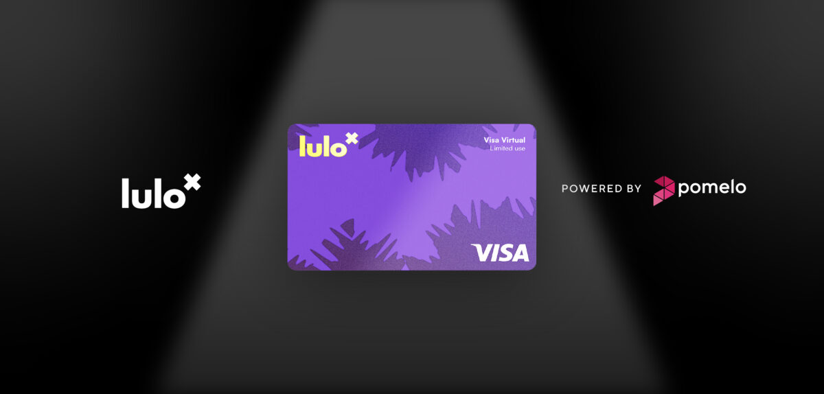 Lulo X lanza su tarjeta virtual powered by Pomelo para activos digitales